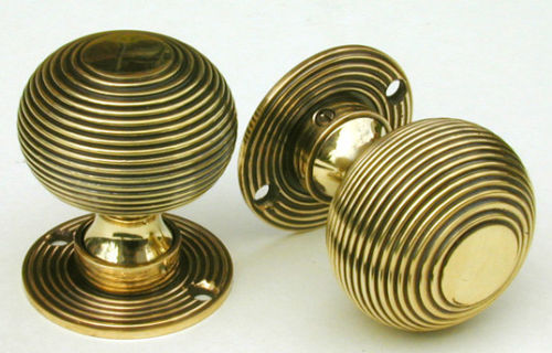 door knob beehive BRASS - Warwick Reclamation