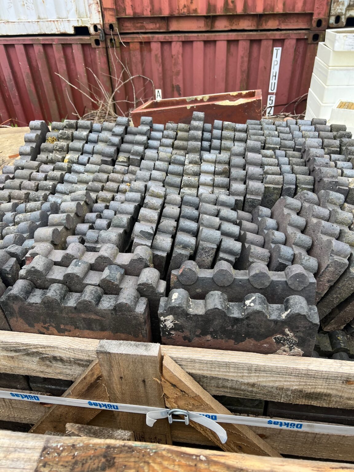 Reclaimed Victorian Garden Edging Stones - Warwick Reclamation