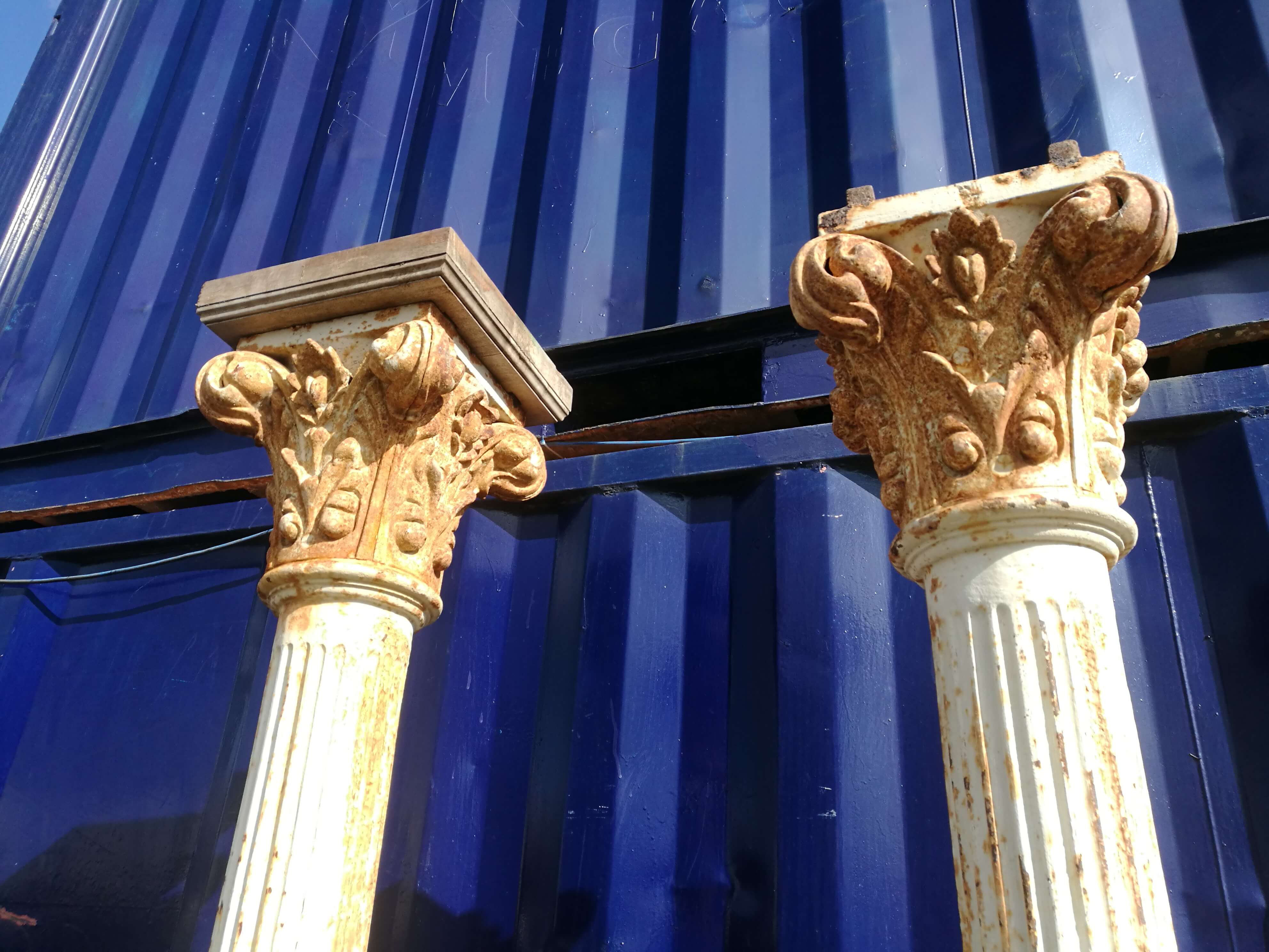 z* SOLD – SIMILAR WANTED – Pair Of Reclaimed Victorian Cast Iron ...