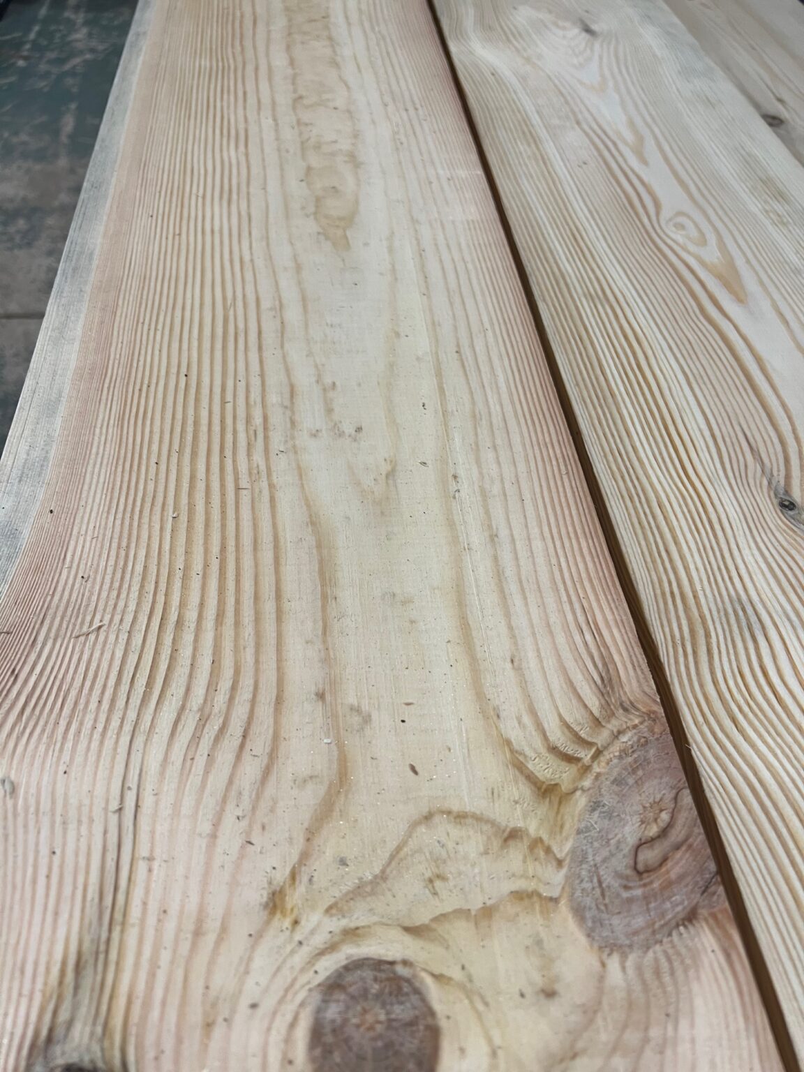 Resawn 10 Inch Wide Pine Flooring Cladding Board - Warwick Reclamation