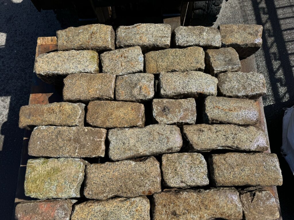 Reclaimed Cornish Granite Cobbles - Warwick Reclamation